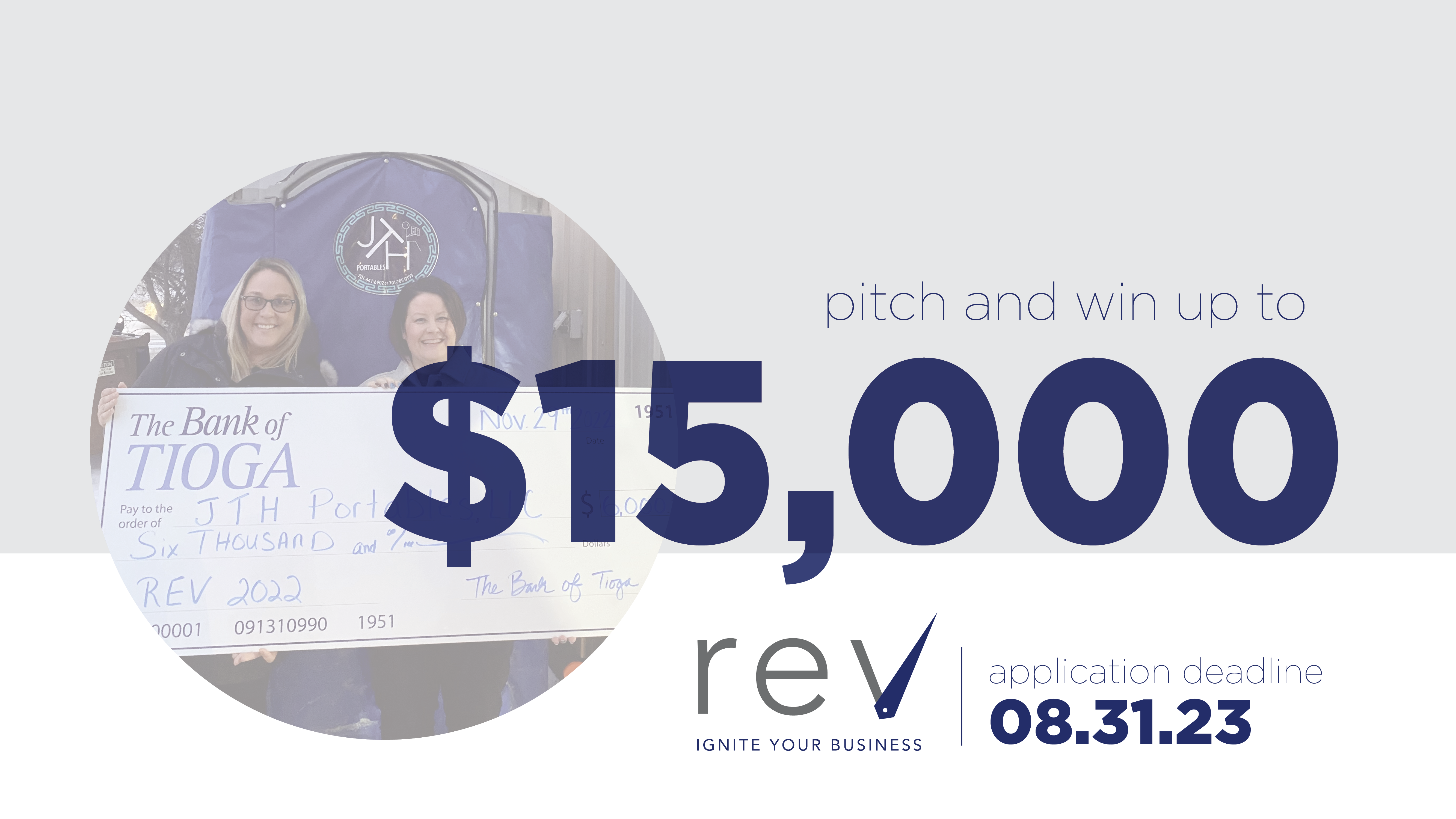 REV applications for small business pitch competition now open
